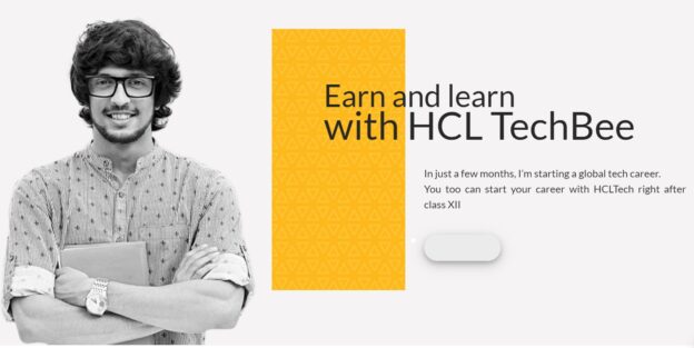 HCL TechBee Career Program [Monthly Stipend Rs. 10k]