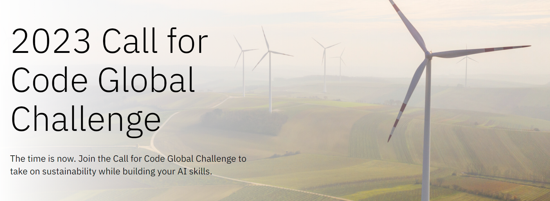 2023 Call for Code Global Challenge by IBM: Reg by Aug 11