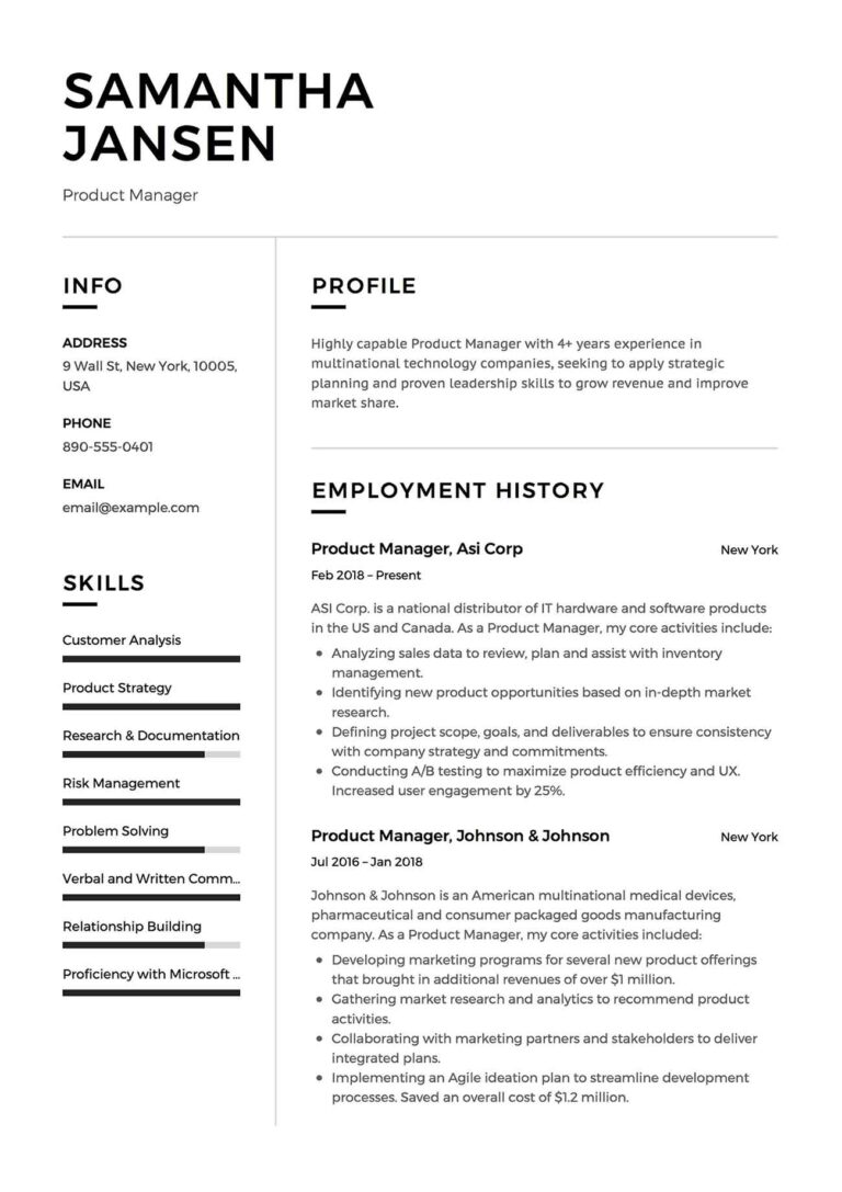 Computer Science Student Resume