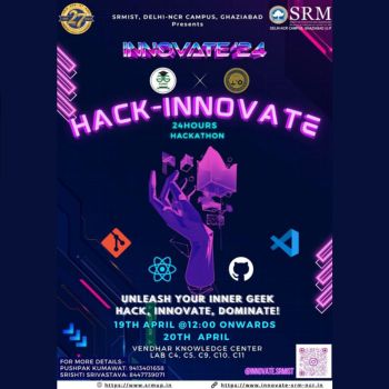 Hack-Innovate 2024- National Level Tech Fest at SRMIST
