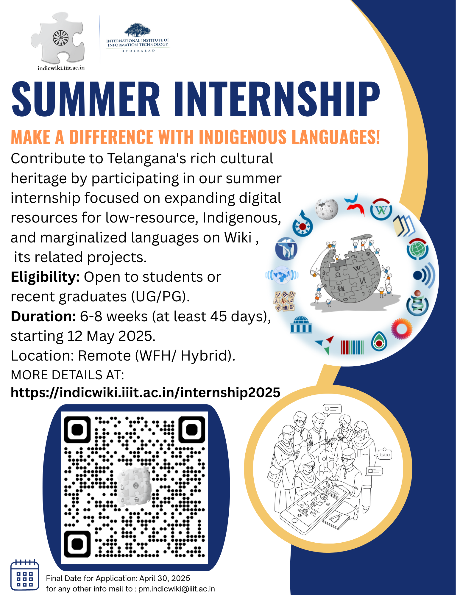 Summer Internship 2025 by IndicWiki Project by IIIT Hyderabad